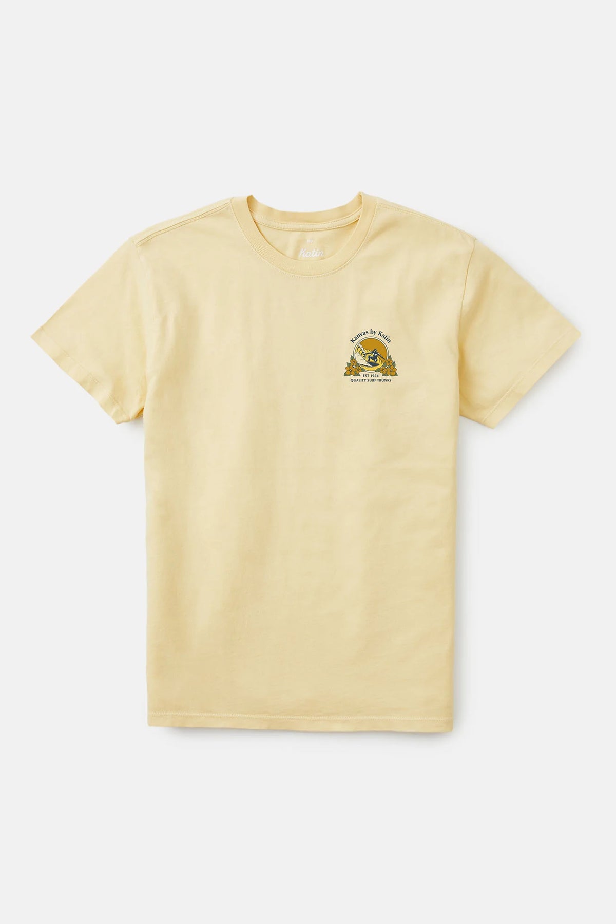 Vintage Tee | Sun Yellow Sand Wash — Shipwrecked Kauai